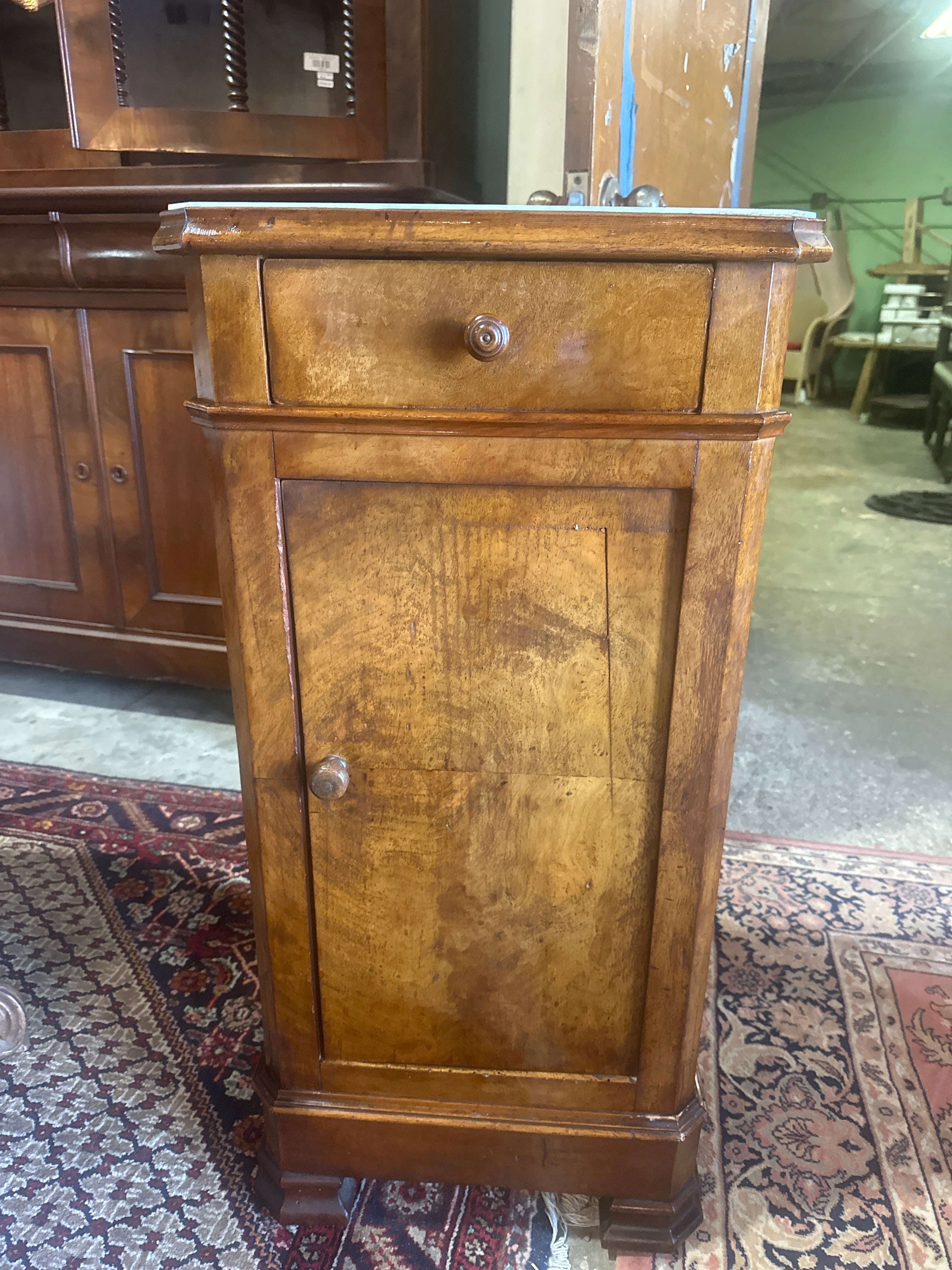Late 1800s Louis Philippe Nightstand – DOP Antiques